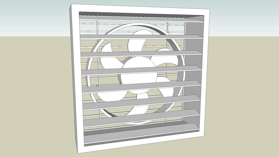 Exhaust Fan 48inch | 3D Warehouse