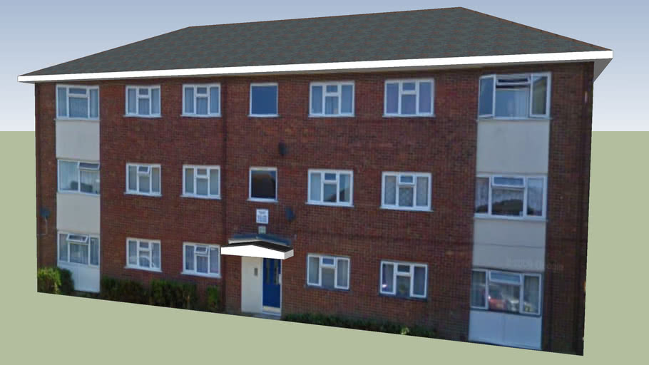 Block of flats | 3D Warehouse