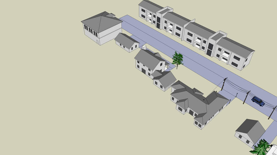 Basic Town | 3D Warehouse