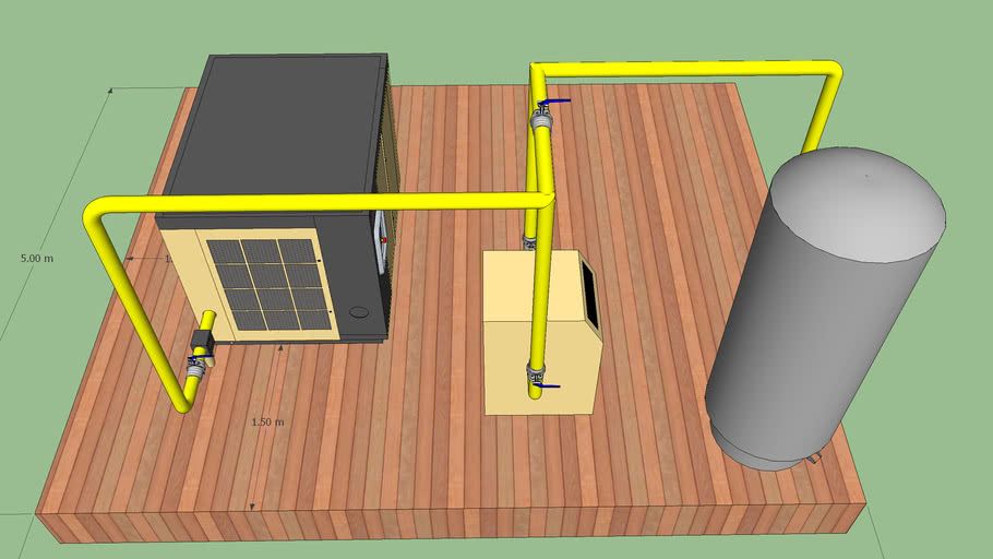 Cuarto de compresores 2 | 3D Warehouse