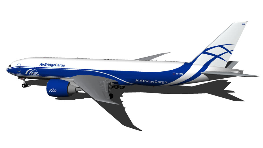 Air Bridge Cargo Boeing 777F | 3D Warehouse
