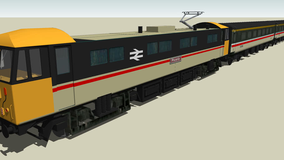 Intercity Class 86 with MK2 Coaches | 3D Warehouse