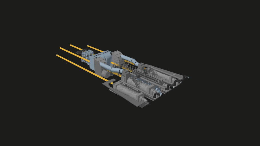 ww1-battleship-engine-room-01 | 3D Warehouse
