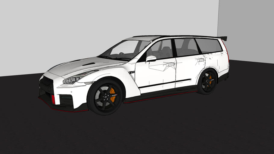 Nissan GT-R R35 Nismo Wagon (Stagea M35) | 3D Warehouse
