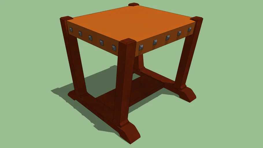 Stickley Stool | 3D Warehouse