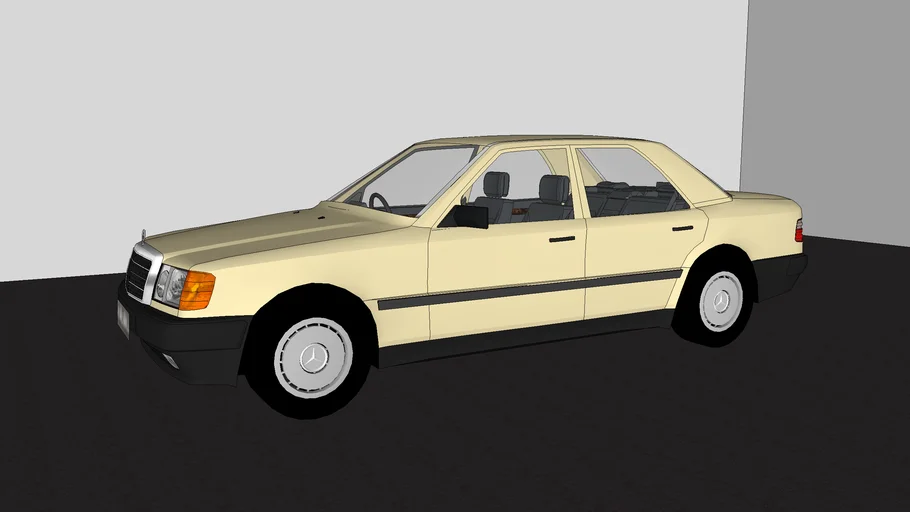 Mercedes-Benz 300E W124 | 3D Warehouse
