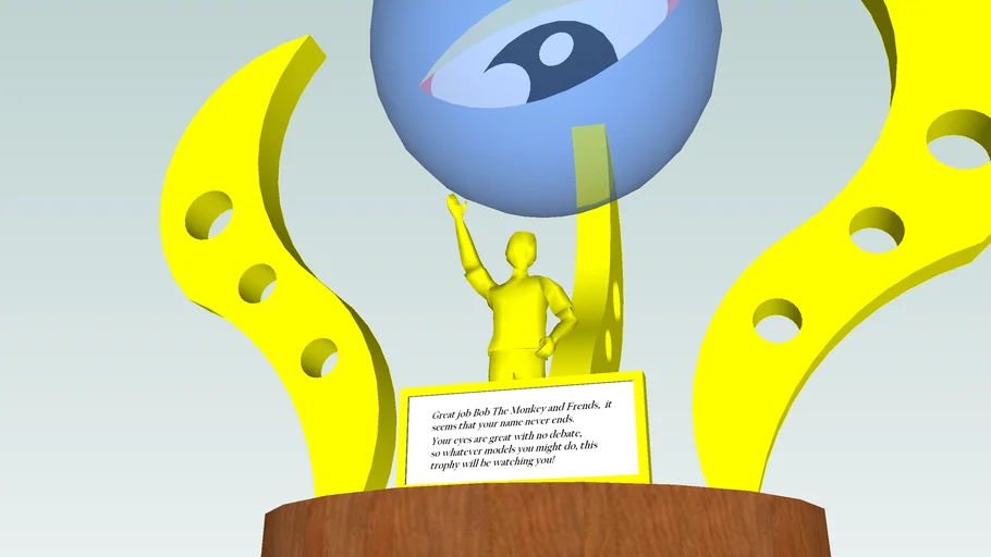 Congratulations Bob the Monkey and Freinds for winning the Snowscape ...