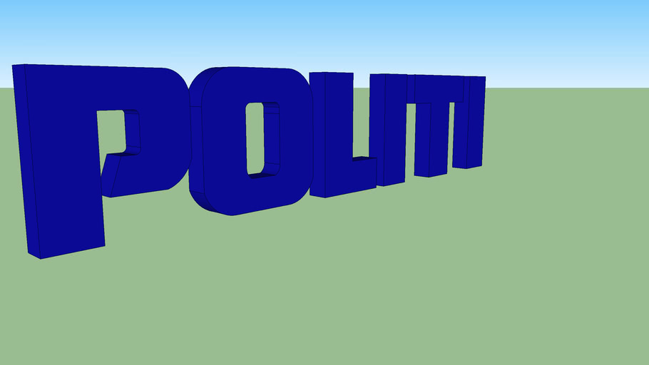 Politi logo | 3D Warehouse