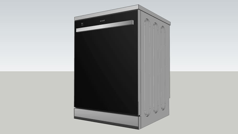 Black dishwasher | 3D Warehouse