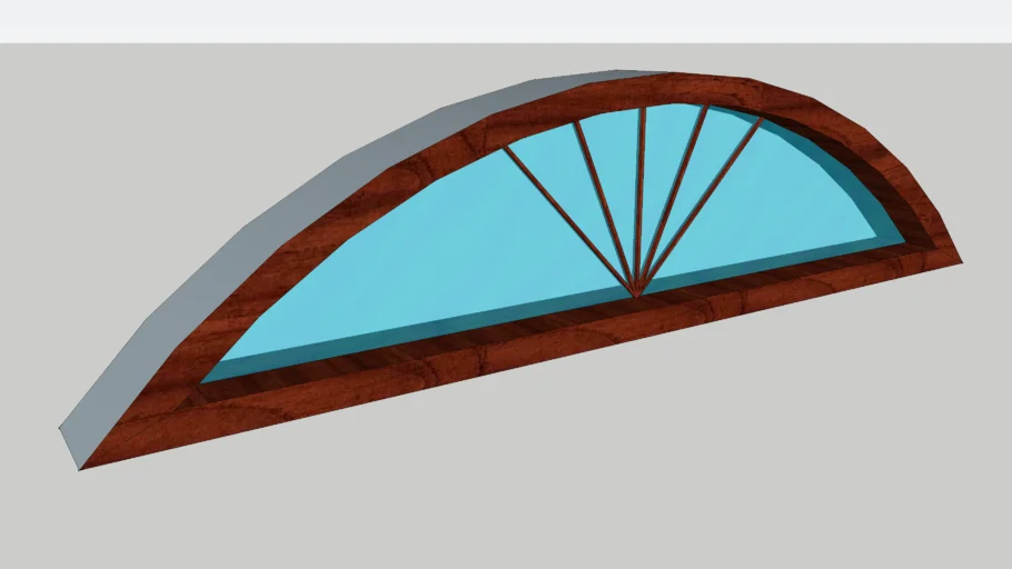 Semi-circle window | 3D Warehouse