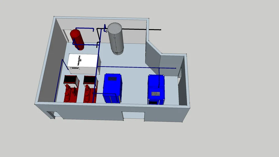 Parmalat Compressor Room | 3D Warehouse