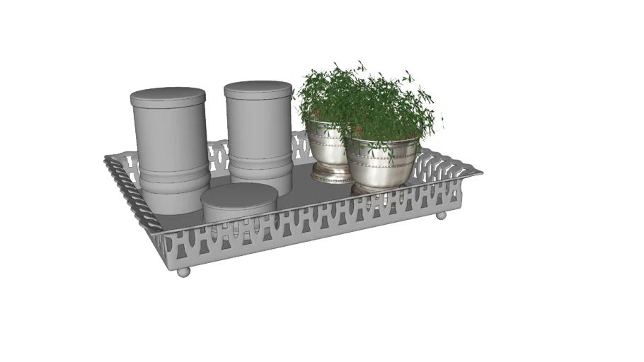 bandeja de prata | 3D Warehouse