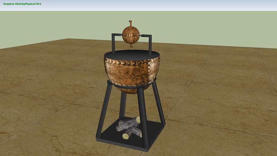 Aeolipile Engine by John | 3D Warehouse