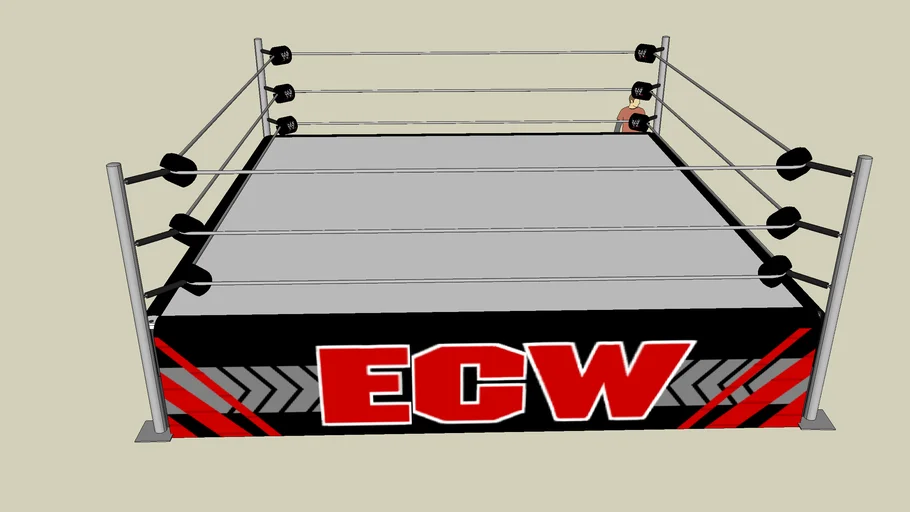 WWE ECW HD RING | 3D Warehouse