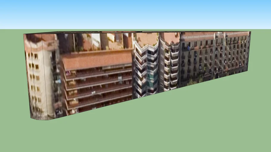 Edifici a Barcelona, Espanya | 3D Warehouse
