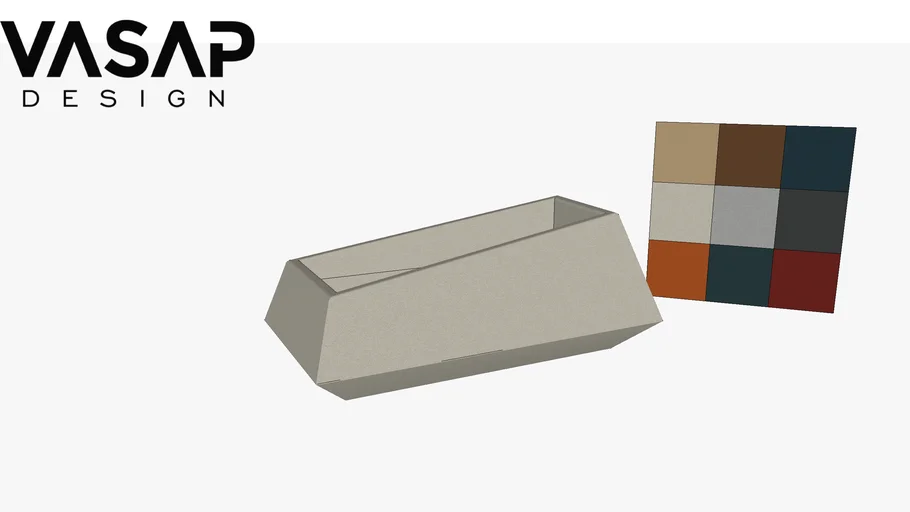 VASO PRISMA FLOREIRA | 3D Warehouse