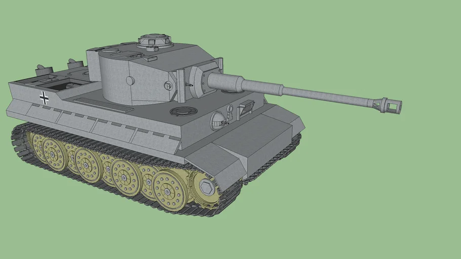 PzKpfW VI Tiger I | 3D Warehouse