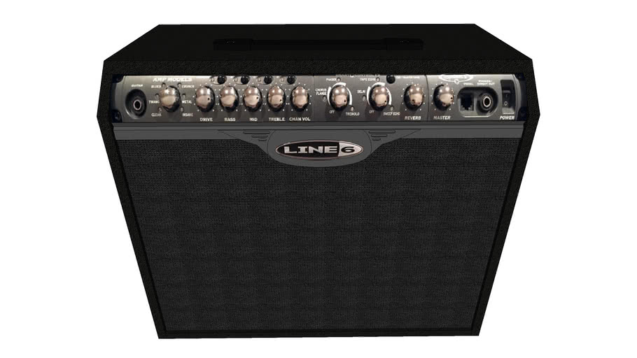Line 6 Spider II 112 Modeling Guitar Amplifier | 3D Warehouse