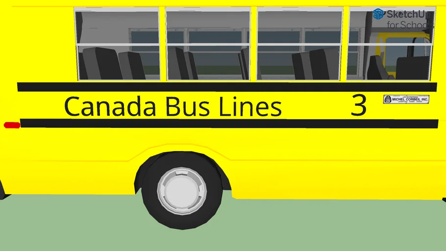 1990 Dodge Corbeil Mini Bus 3 | 3D Warehouse