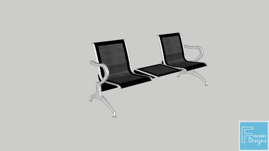 WAITING CHAIRS_H8203 | 3D Warehouse