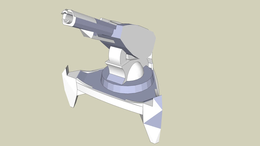 Halo Covenant Gun Tower | 3D Warehouse