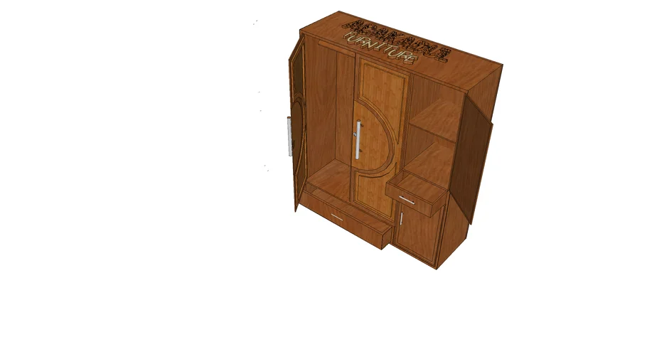 lemari baju | 3D Warehouse