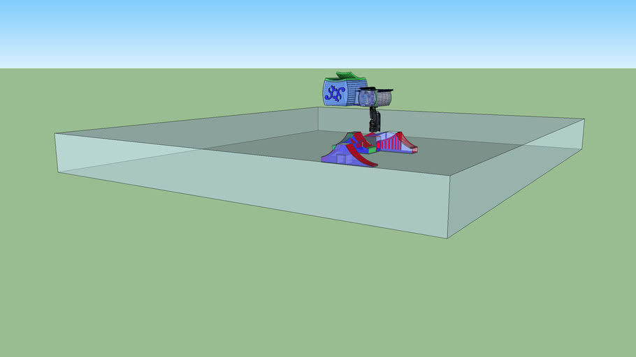 ARCH1101 - 3332288 Susan Koo - Experiment 1: THE DATUM Sketch Up Model ...