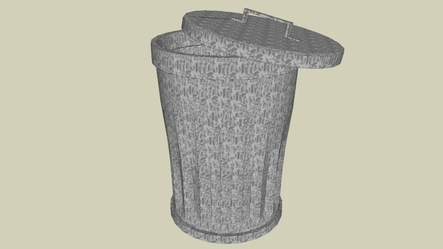 trash can | 3D Warehouse