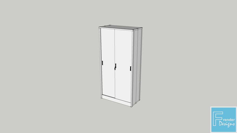 almari besi | 3D Warehouse