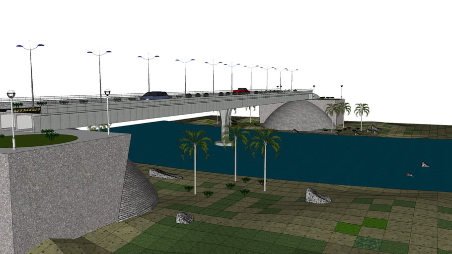 Rectangular Box Girder Bridge | 3D Warehouse