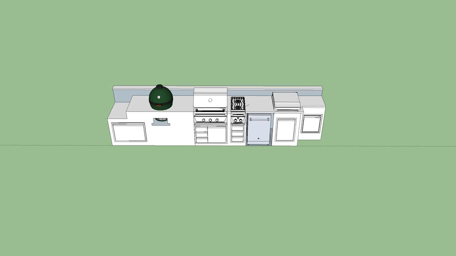 outdoor kitchen | 3D Warehouse