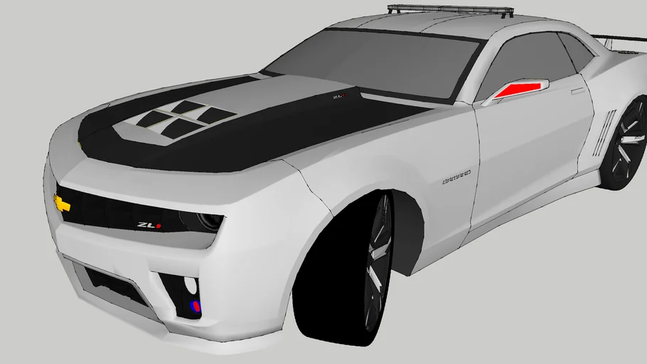 Chevrolet Camaro ZL1 Federal Police Car | 3D Warehouse