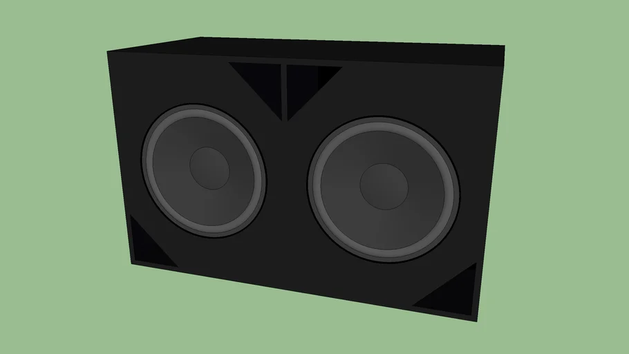 QSC SB-5218 Subwoofer | 3D Warehouse