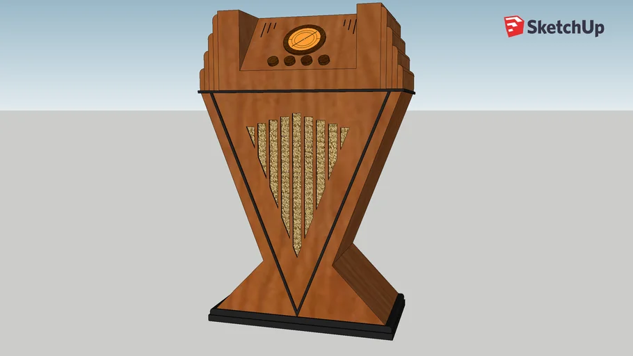 Pacific Elite Vintage Radio | 3D Warehouse