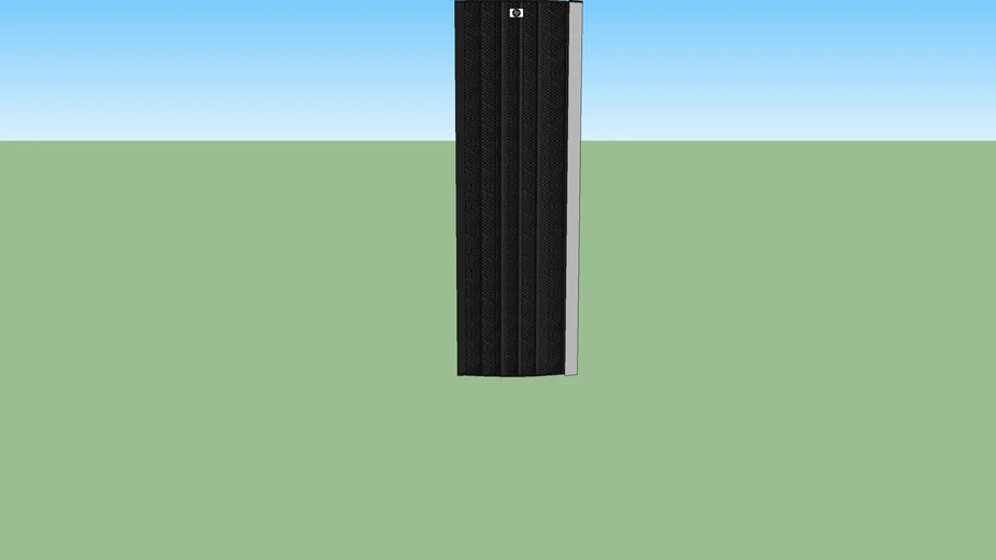 HP 10642 G2 42U server rack cabinet | 3D Warehouse