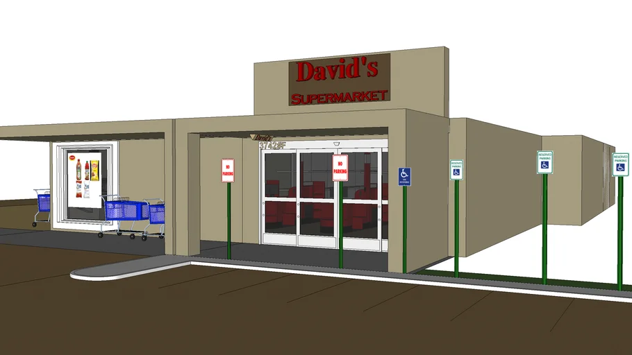 David's Supermarket | 3D Warehouse