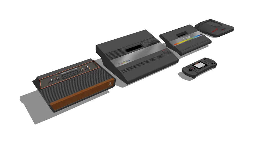 Atari Family | 3D Warehouse