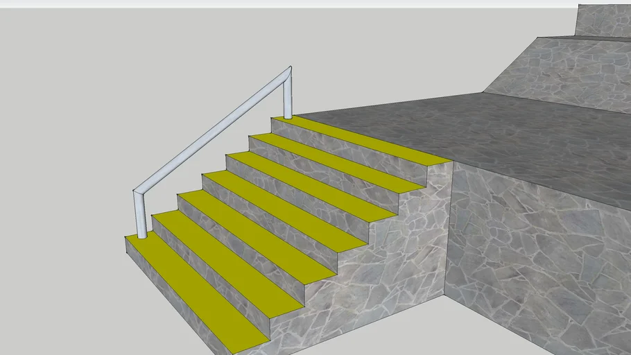 7 set with rail | 3D Warehouse