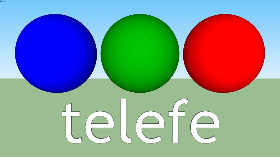 Telefe logo | 3D Warehouse