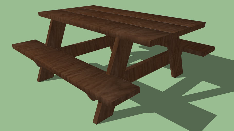Picnic Table | 3D Warehouse