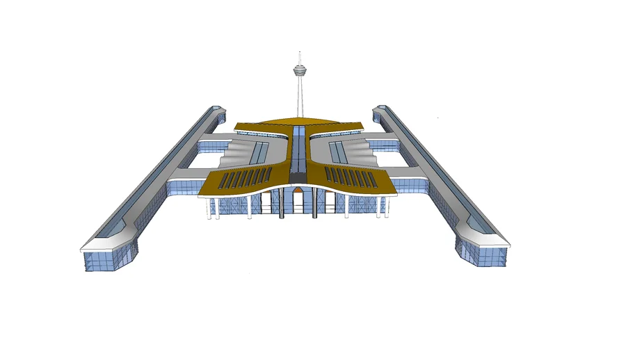 Airport Terminal Concept | 3D Warehouse
