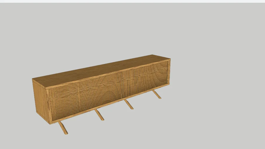 Balcão Buffet X | 3D Warehouse