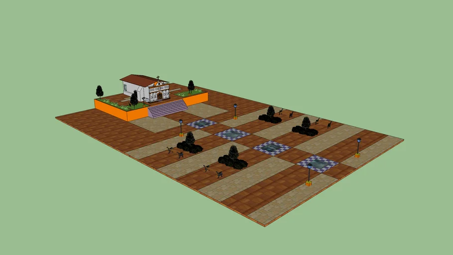 Parque Central Nagarote | 3D Warehouse