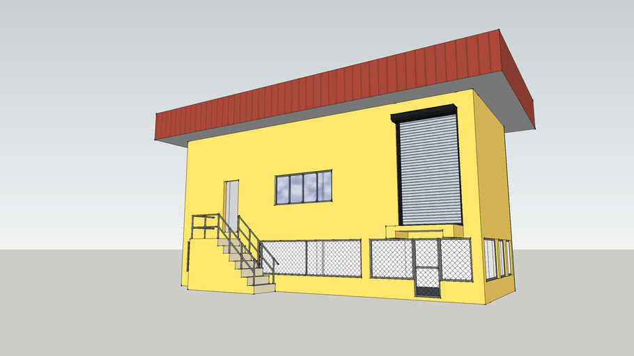 Control Building for Substation | 3D Warehouse