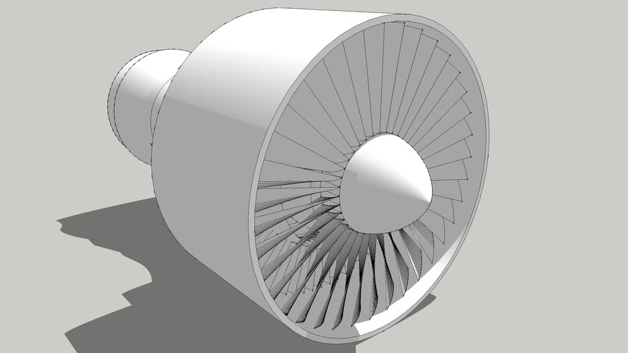 Aircraft engine | 3D Warehouse