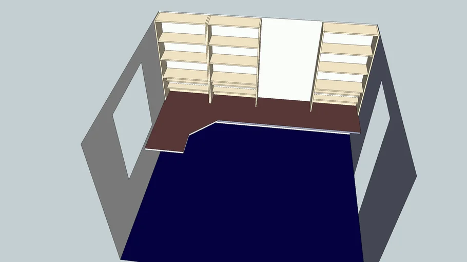 Office Desk | 3D Warehouse