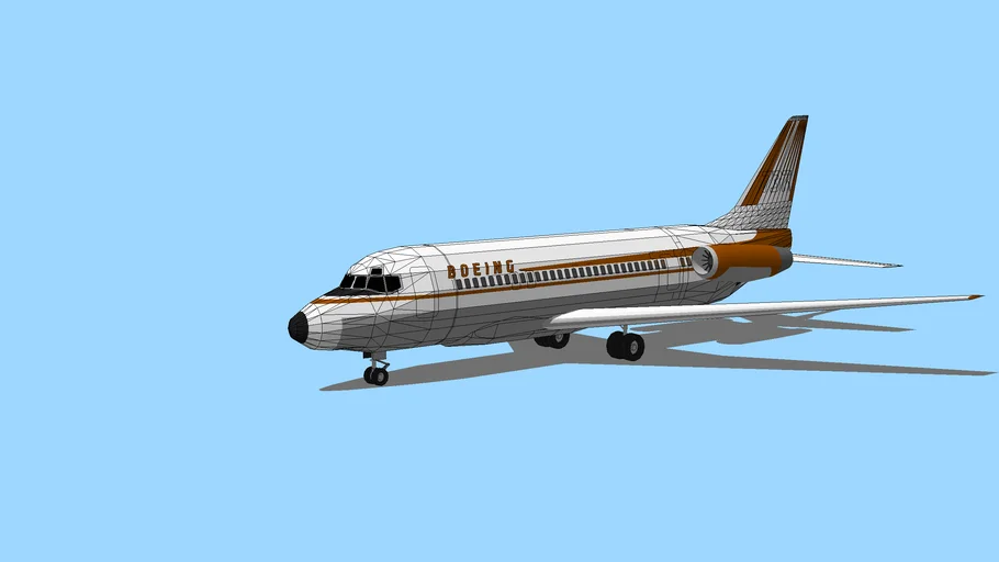 Boeing 737 Prototype 1964 | 3D Warehouse