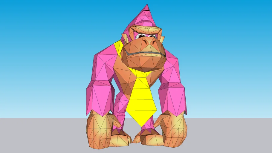 Jake Donkey Kong | 3D Warehouse