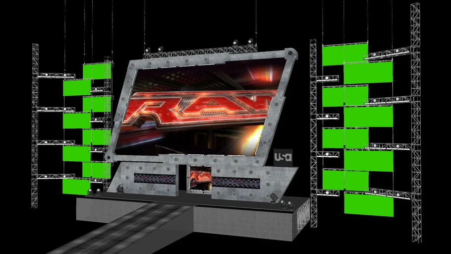 Wwe Raw Stage