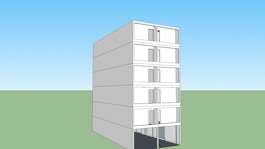 prédio de pequeno porte | 3D Warehouse